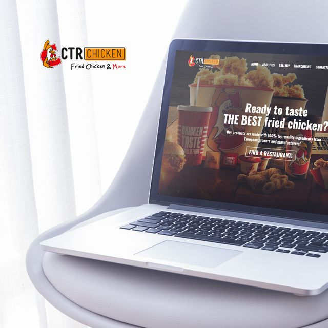 Web design e criação de site CTR Chicken