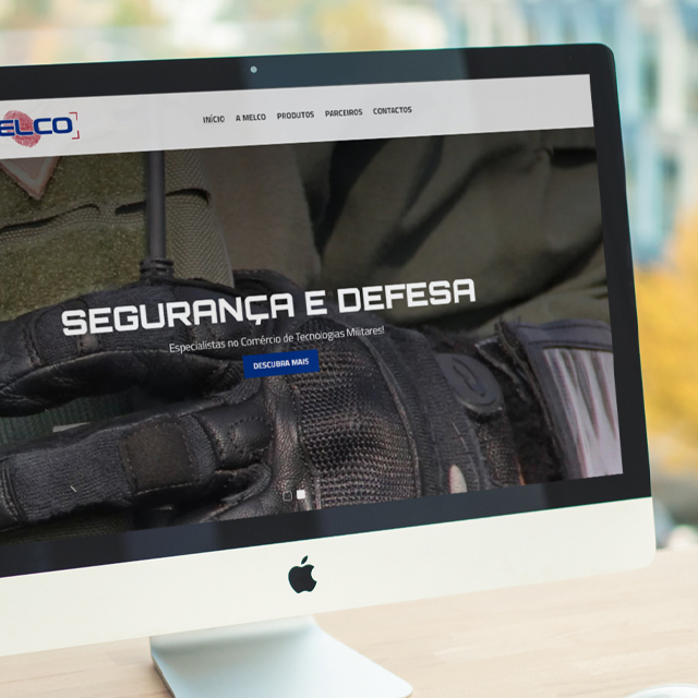 Web design e criação de site Melco - Comércio de Bens e Tecnologias ...