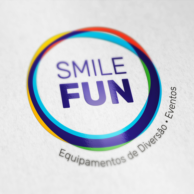 Identidade Corporativa Smile Fun - Equipamentos de Diversão